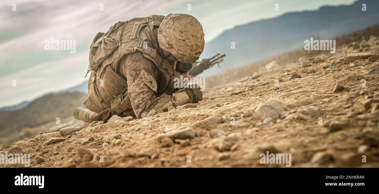 U.S. Marines with India Company, 3rd Battalion, 23rd Marine Regiment ...
