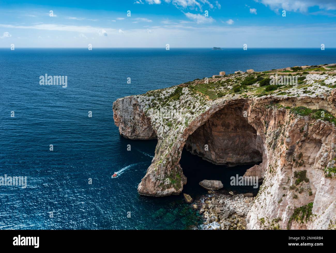 Blue Grotto, Malta Stock Photo - Alamy