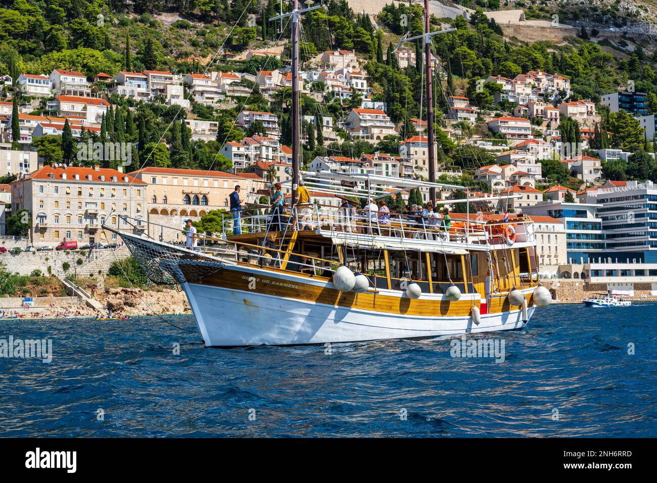 Cruise ship gospe od karmena hi-res stock photography and images - Alamy