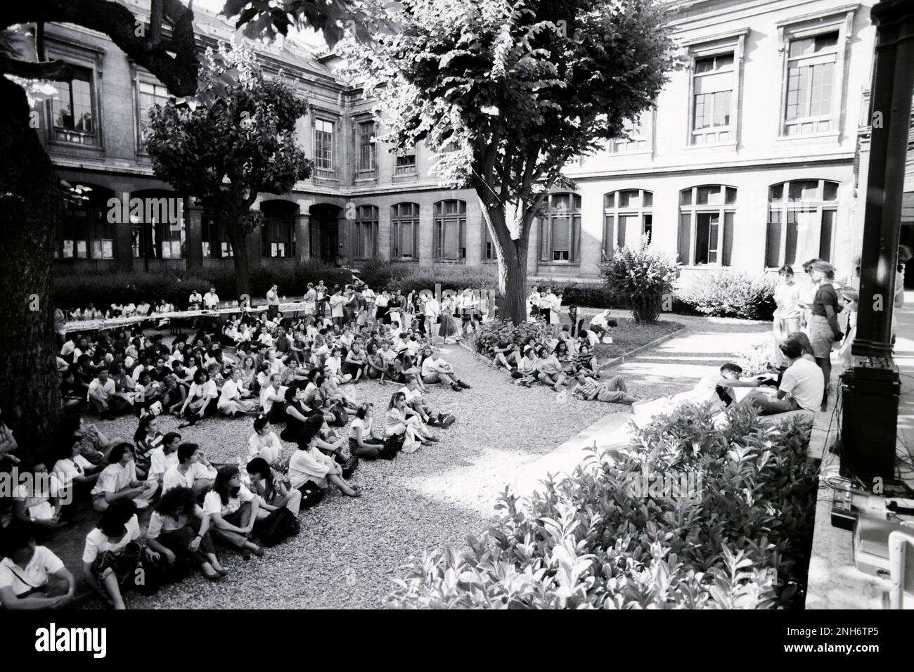 Archives 90ies, Summer university for foreign students at Lyon III ...
