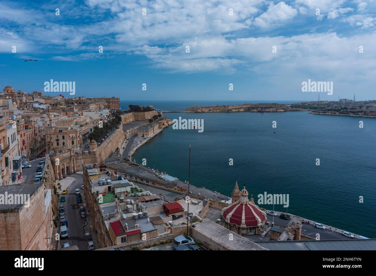 Panoramic view on Valletta city, capital of Malta Stock Photo - Alamy
