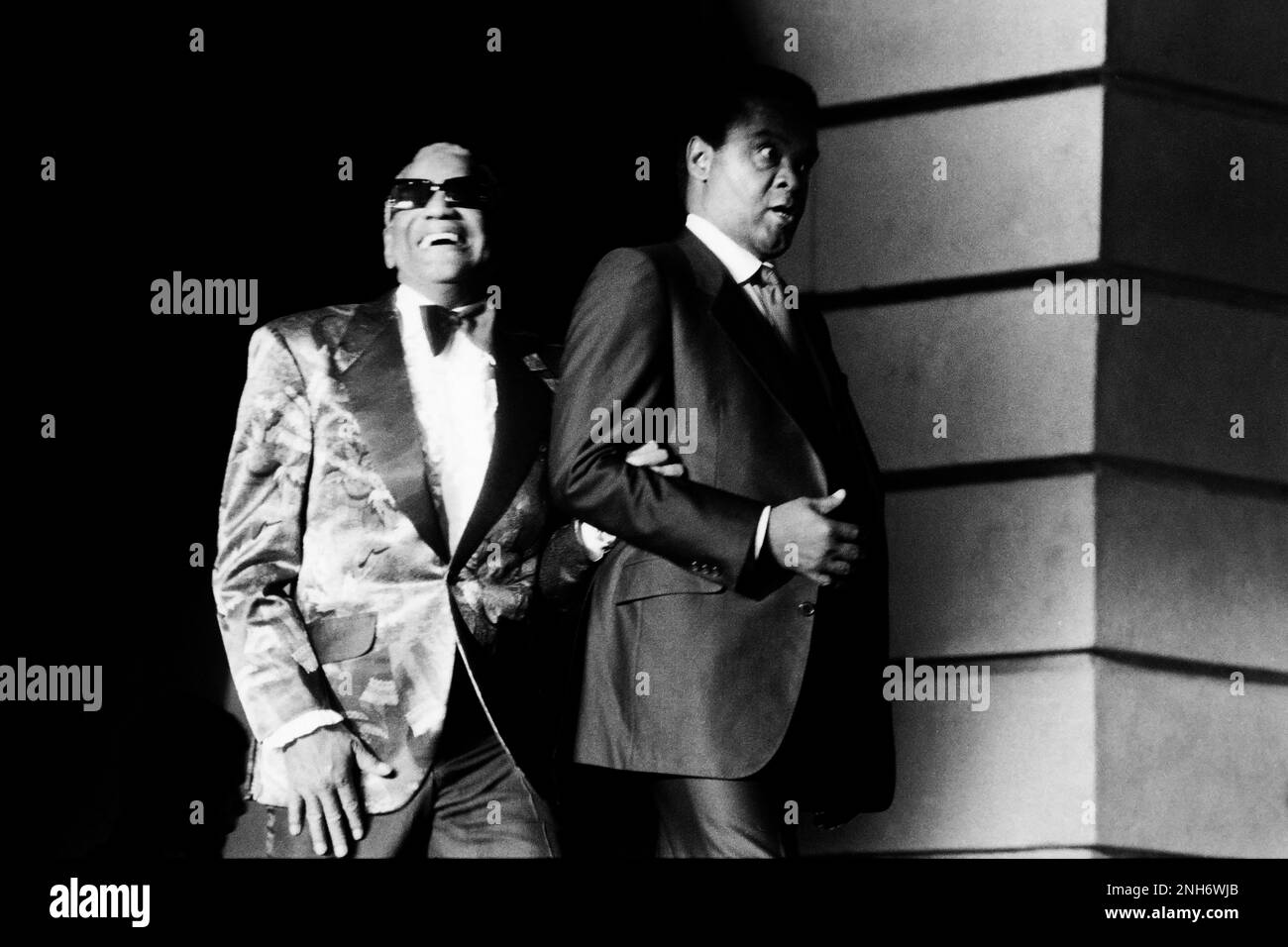 Archives 90ies; American singer and musician Ray Charles performs at ...
