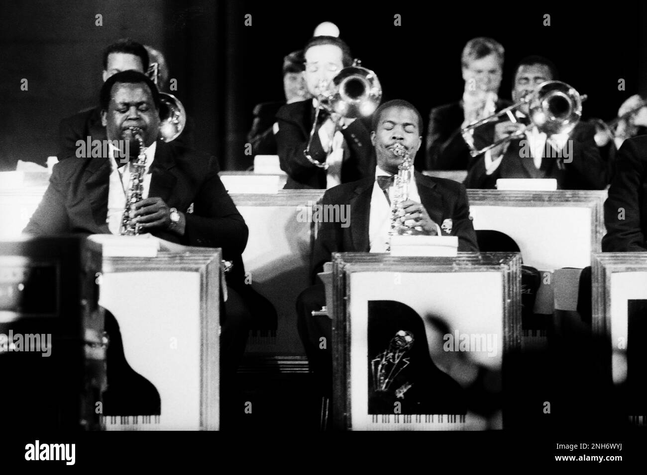 Archives 90ies; American singer and musician Ray Charles performs at ...