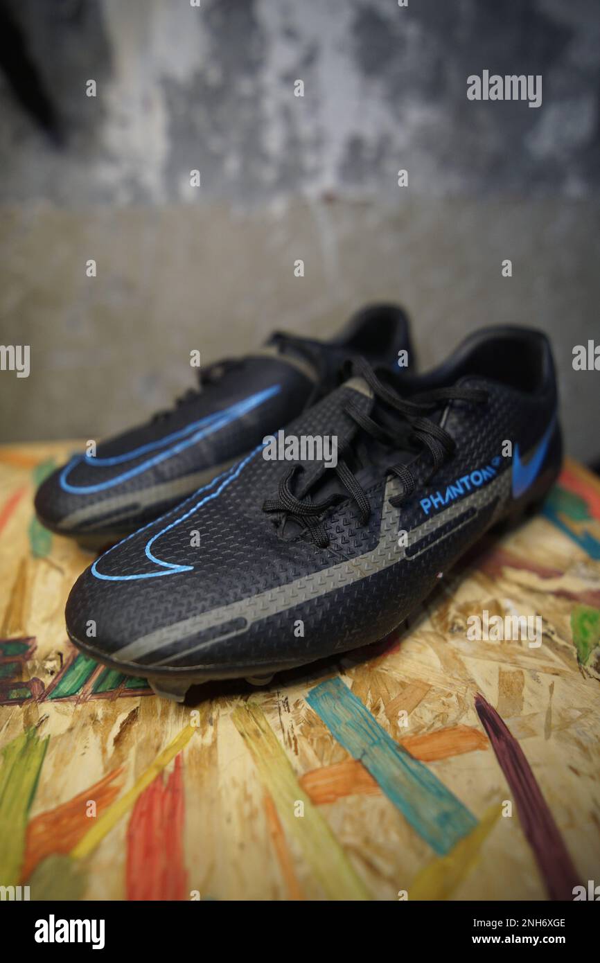 Nike football boot hi-res stock photography and images - Alamy