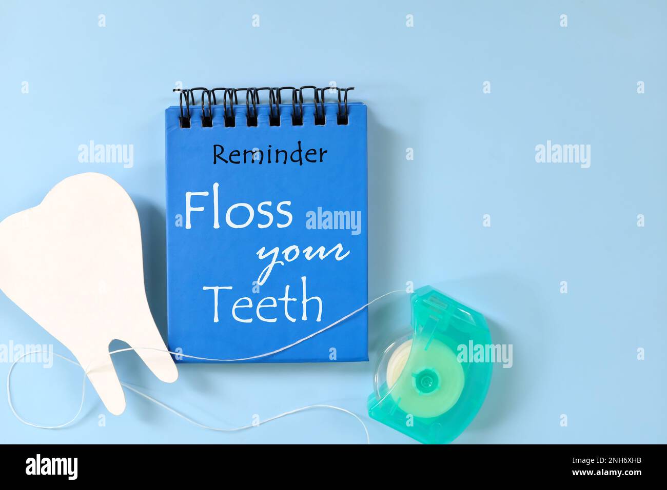 Floss your teeth hi-res stock photography and images - Alamy