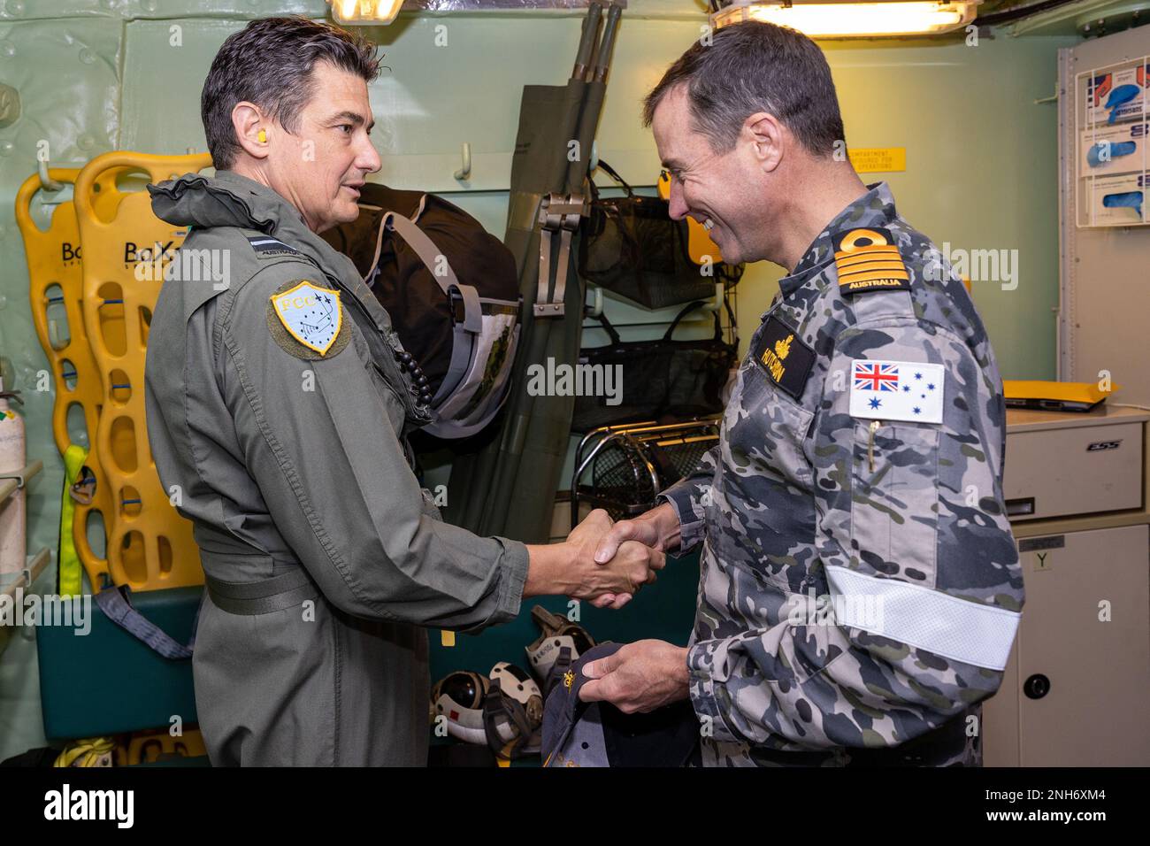 PACIFIC OCEAN (July 20, 2022) Captain Jace Hutchison RAN, Commanding ...