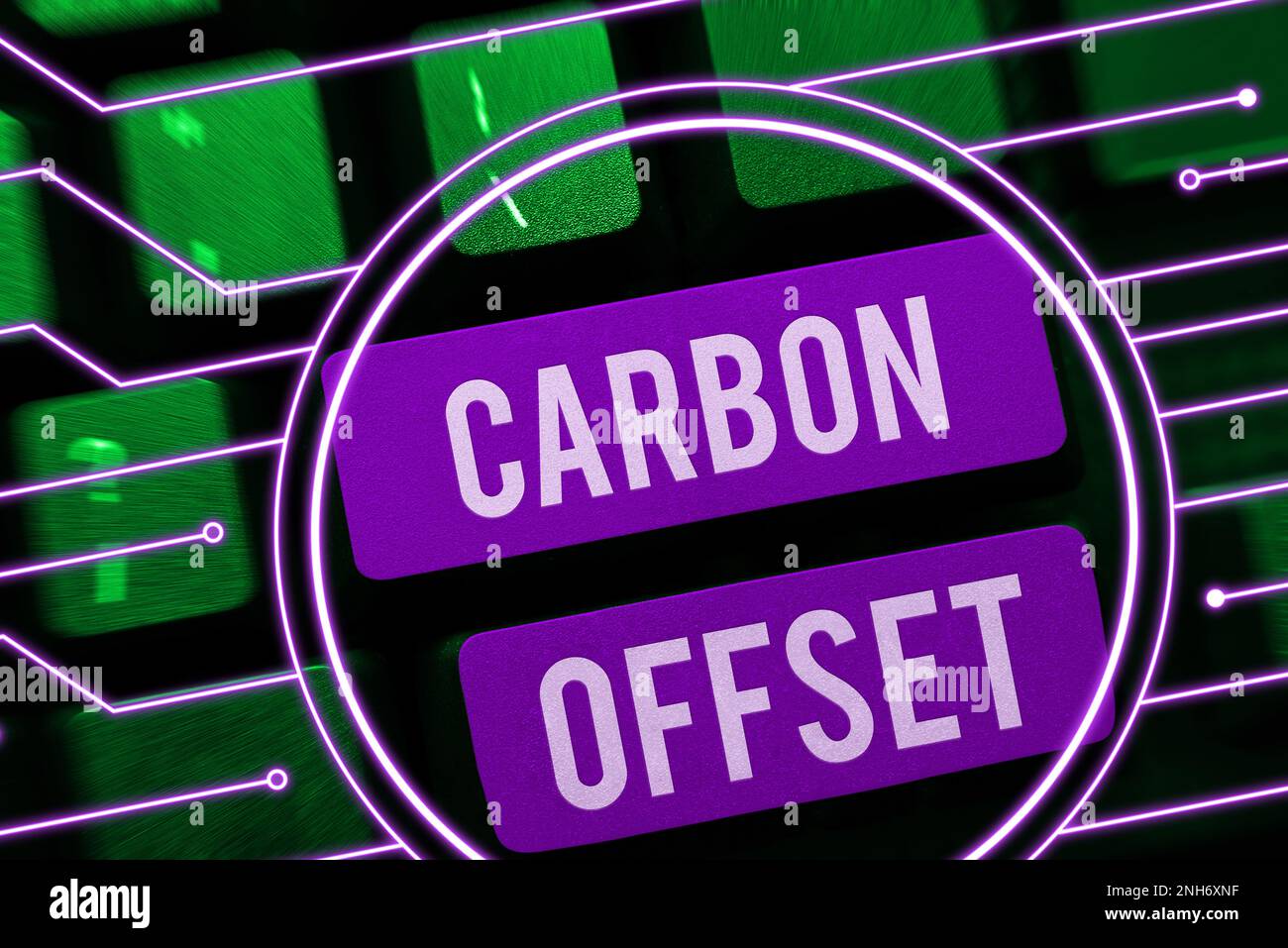 Text sign showing Carbon Offset. Business idea Reduction in emissions ... Text sign showing Carbon Offset. Business idea Reduction in emissions ...