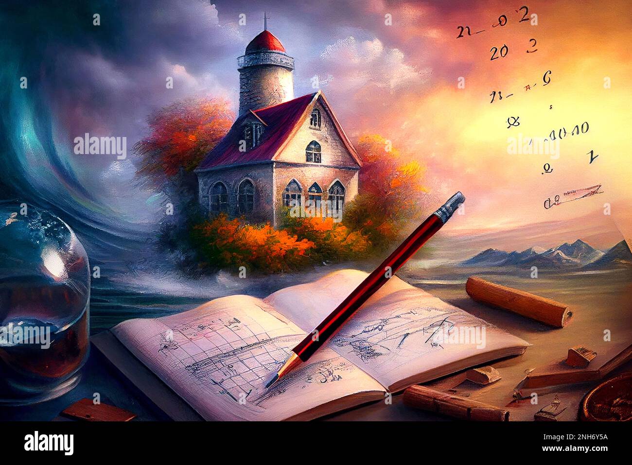 Imaginary math hi-res stock photography and images - Alamy