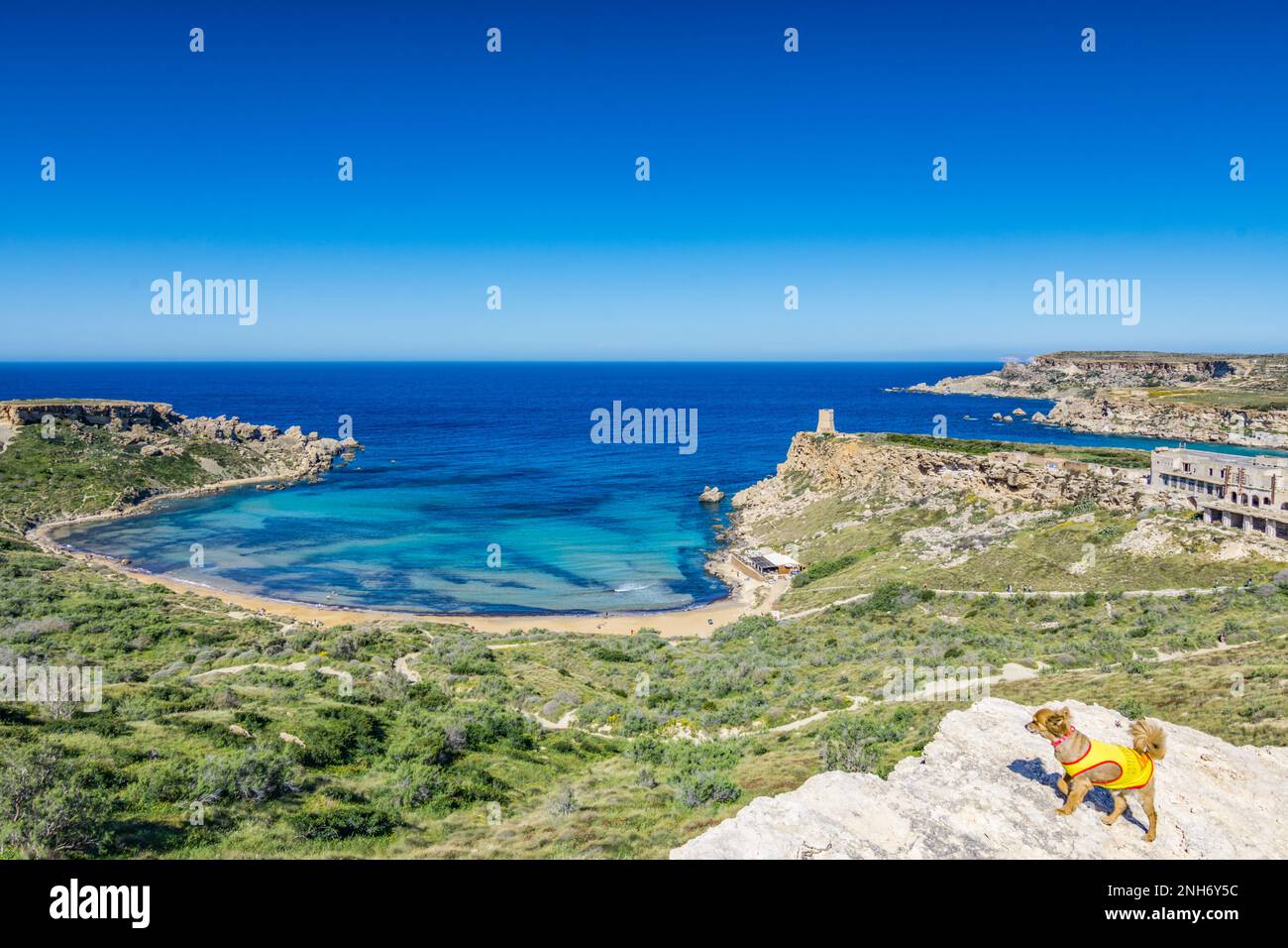 Malta best beaches hi-res stock photography and images - Alamy