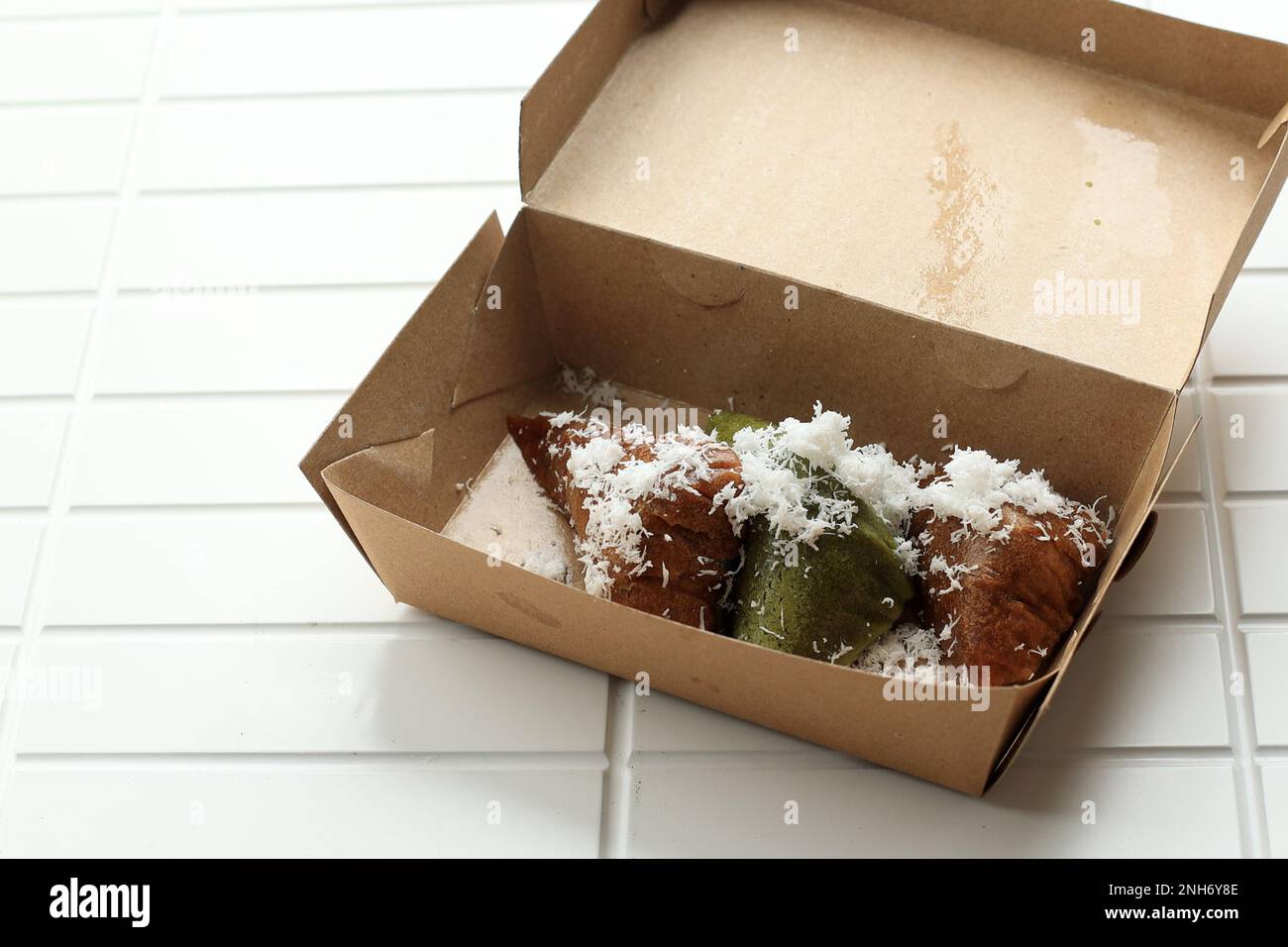 Apang Panas Bugis or Apem Makassar, Traditional Steamed Snack made from ...