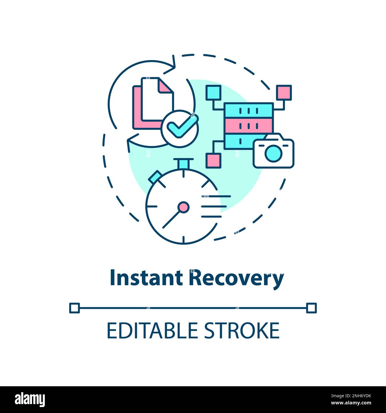 Instant recovery concept icon Stock Vector Image & Art - Alamy