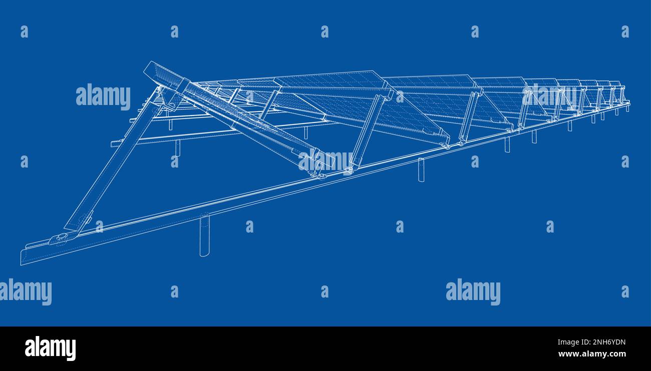 Solar Panel Concept. Vector Stock Vector Image & Art - Alamy