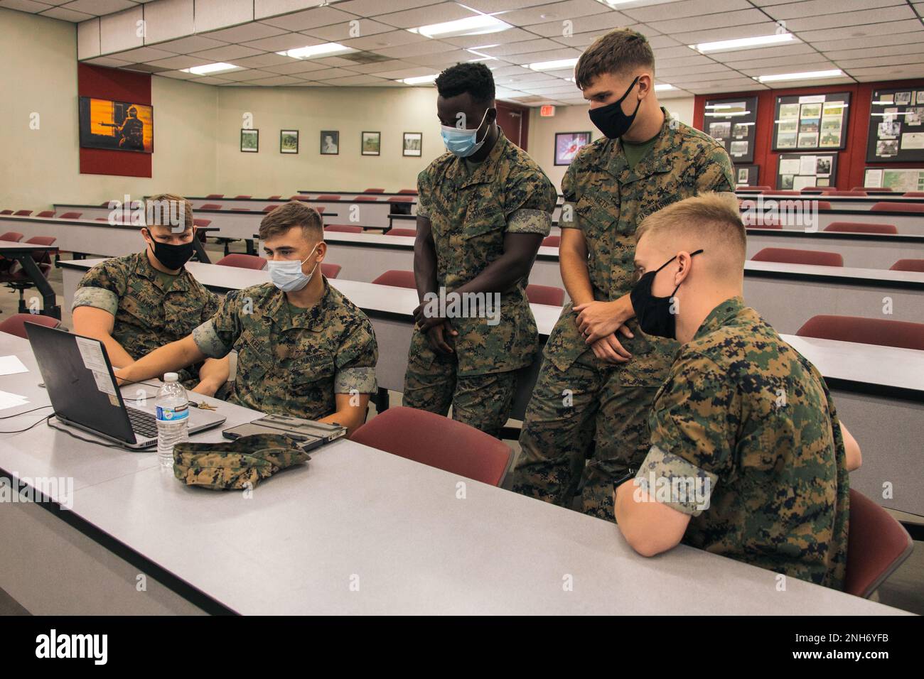 U.S. Marine Corps Pfc. Oliver Kelly, a machinist and welder hybrid with ...