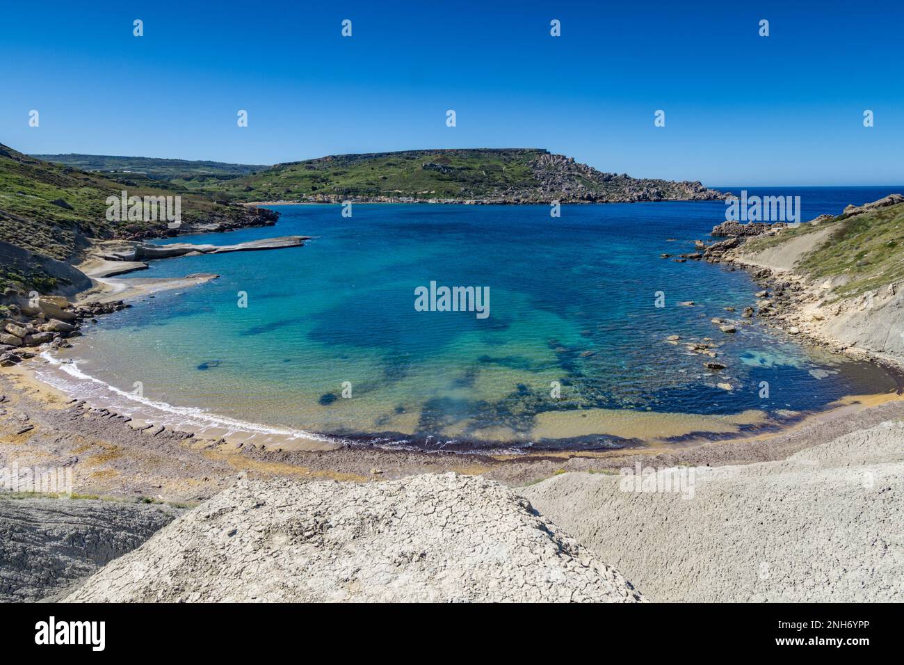 Malta best beaches hi-res stock photography and images - Alamy