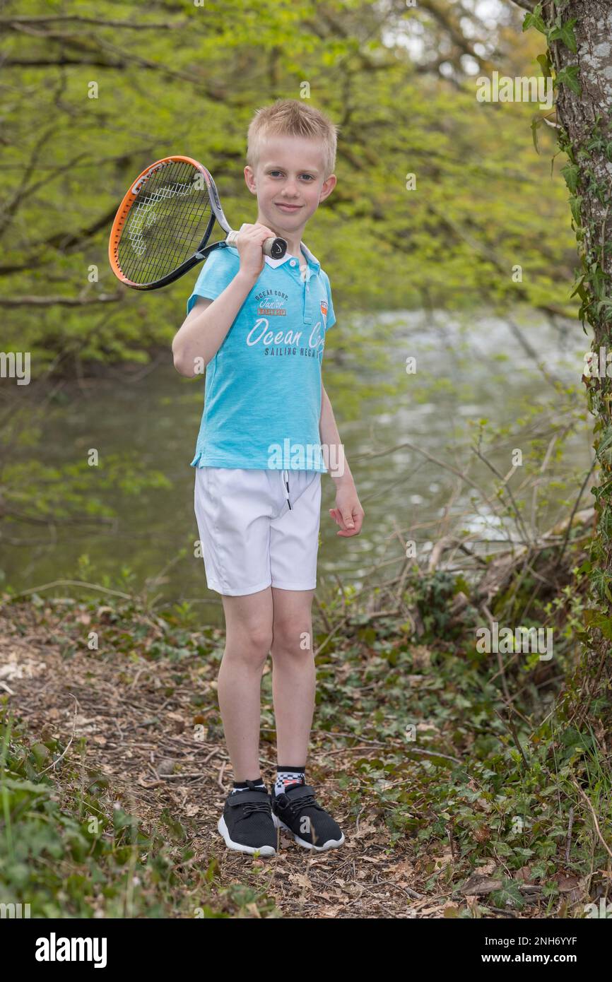 Child tennis player hi-res stock photography and images - Alamy