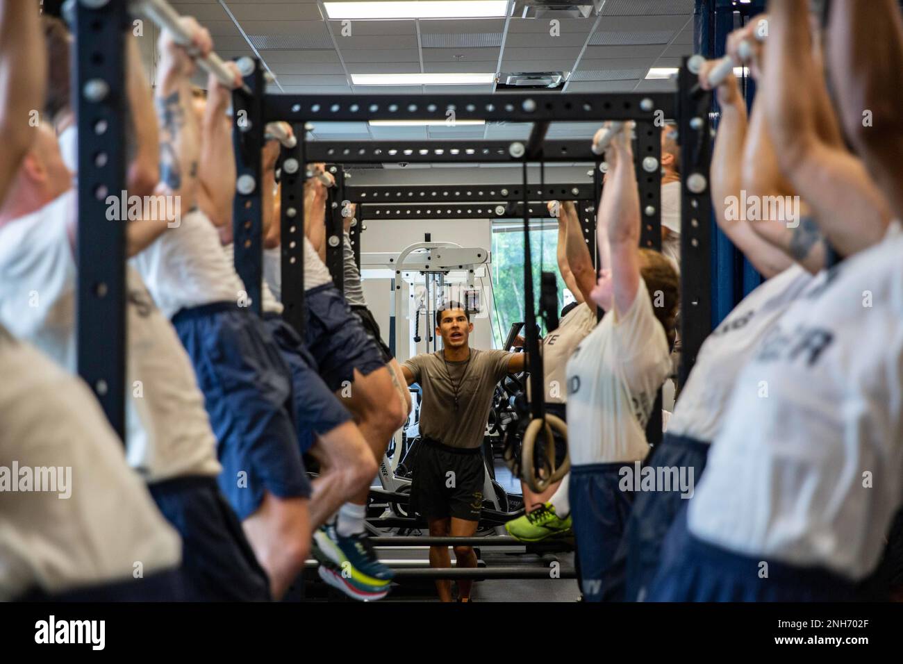 Sailors assigned to Naval Aviation Schools Command in Pensacola ...