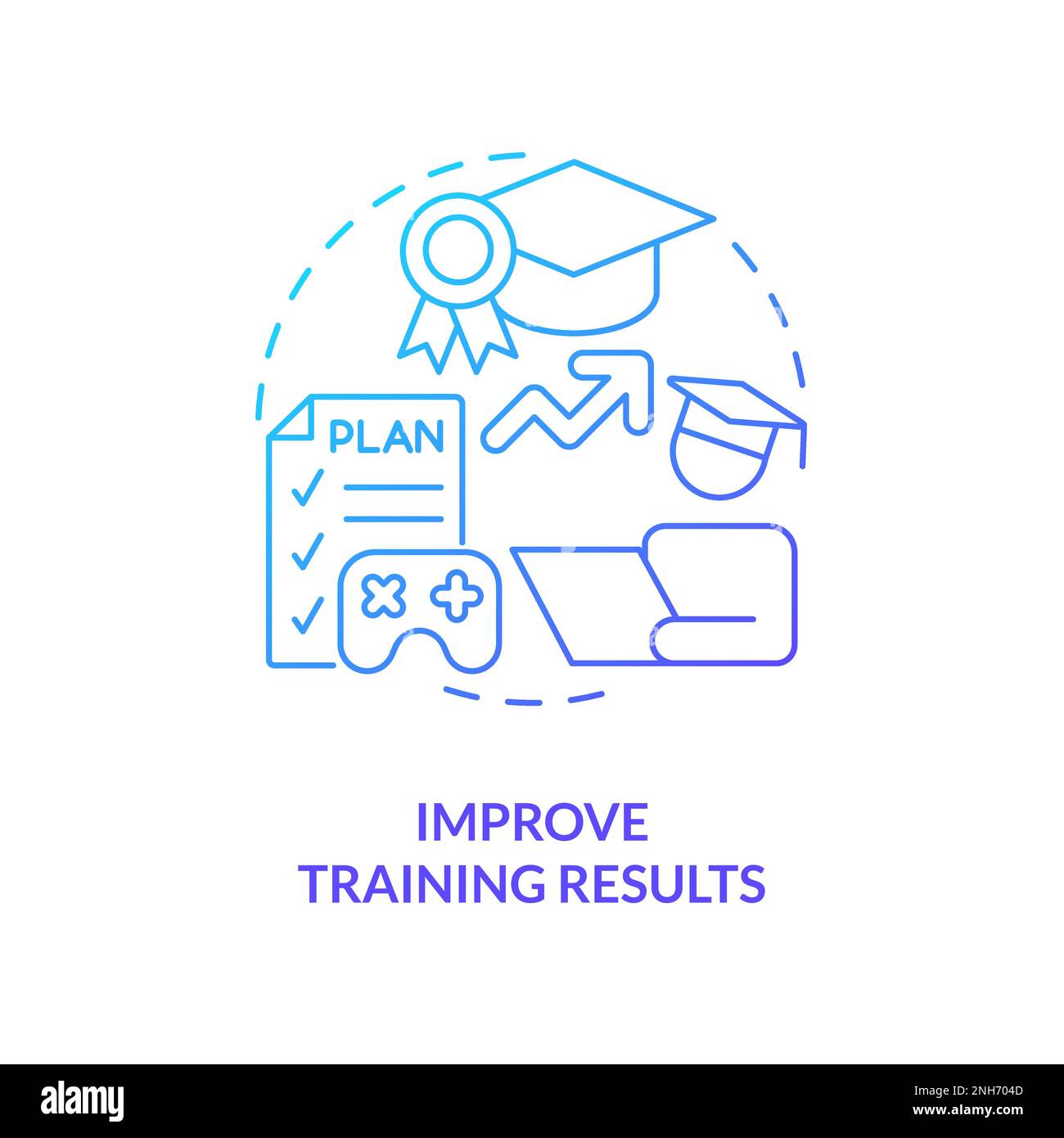 Training results Stock Vector Images - Alamy