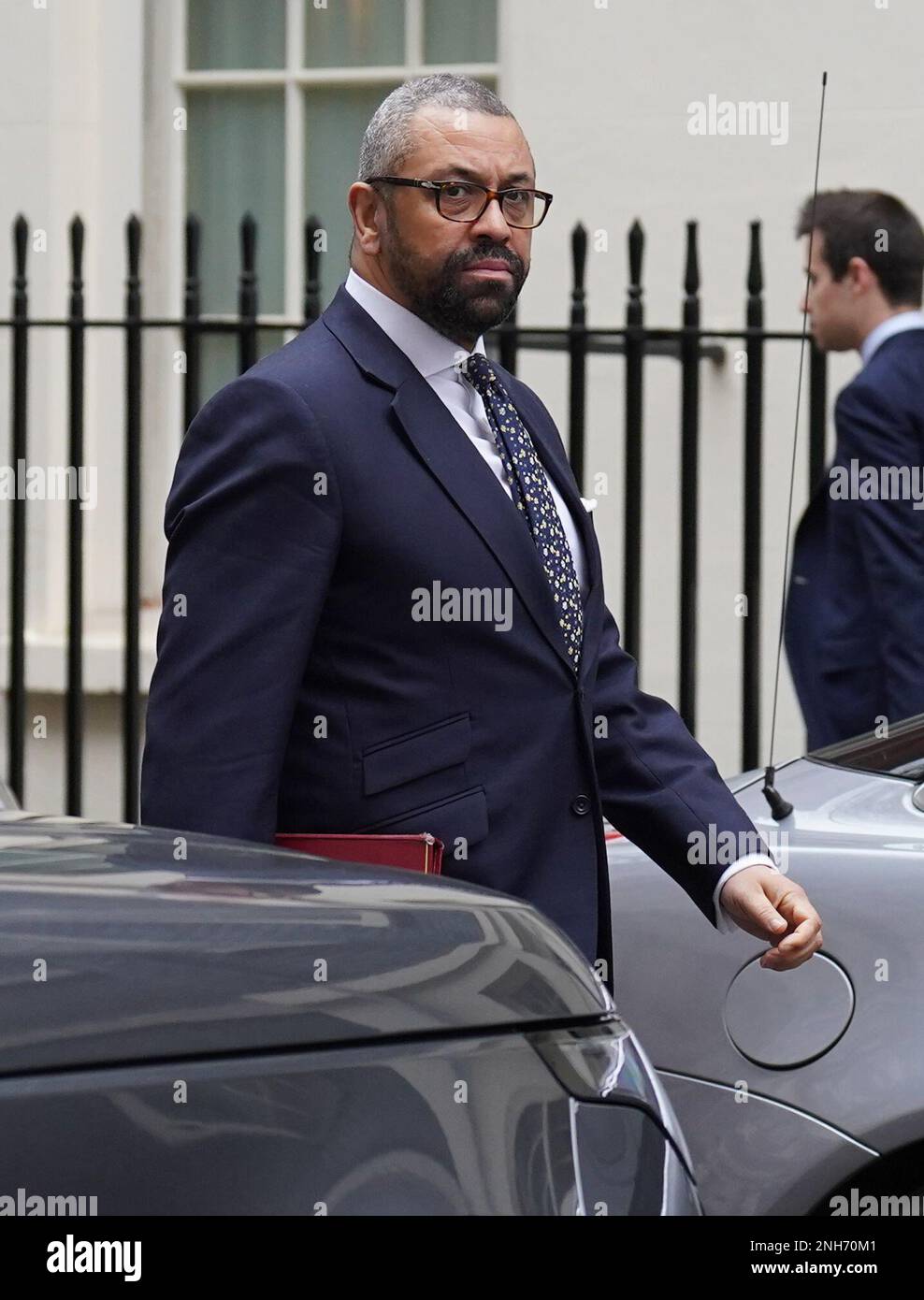 Foreign Secretary James Cleverly arriving in Downing Street, London ...