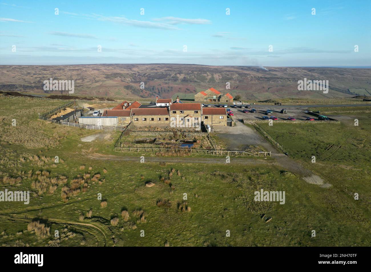 Aerial view yorkshire moors hi-res stock photography and images - Alamy