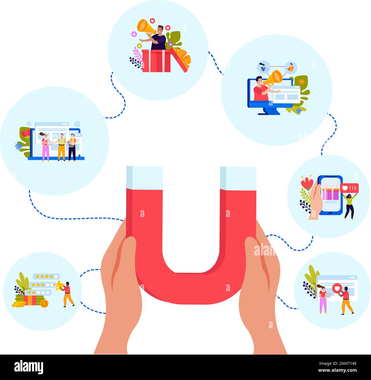 Customer attracting people collection hi-res stock photography and ...