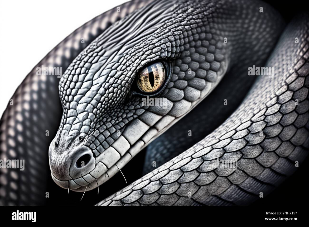 Black Mamba Snake Logo