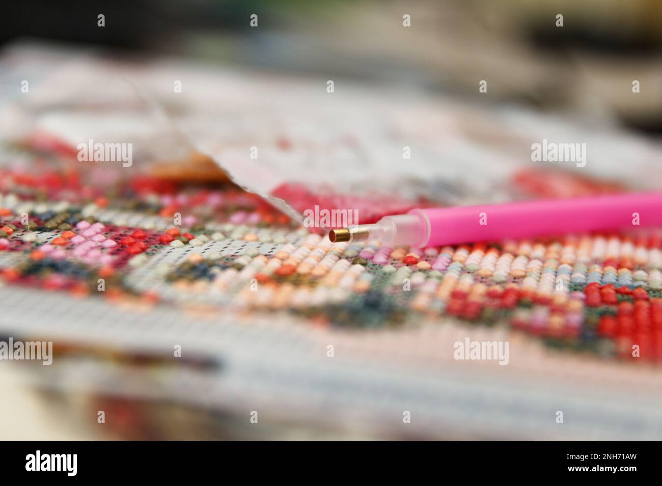 Manual creative process of creating and collecting 3D painting from ...