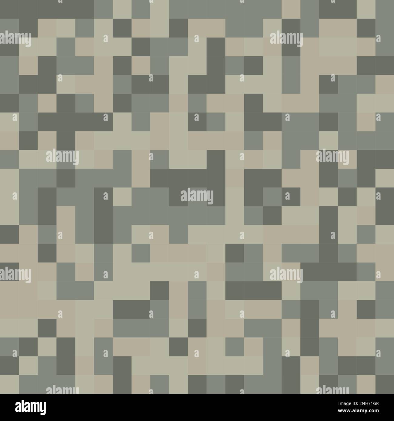 Digital camouflage. Seamless vector pattern. Pixel grid for military ...