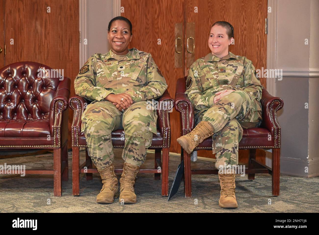 U.S. Air Force Lt. Col. Crystal Glaster, 47th Force Support Squadron ...