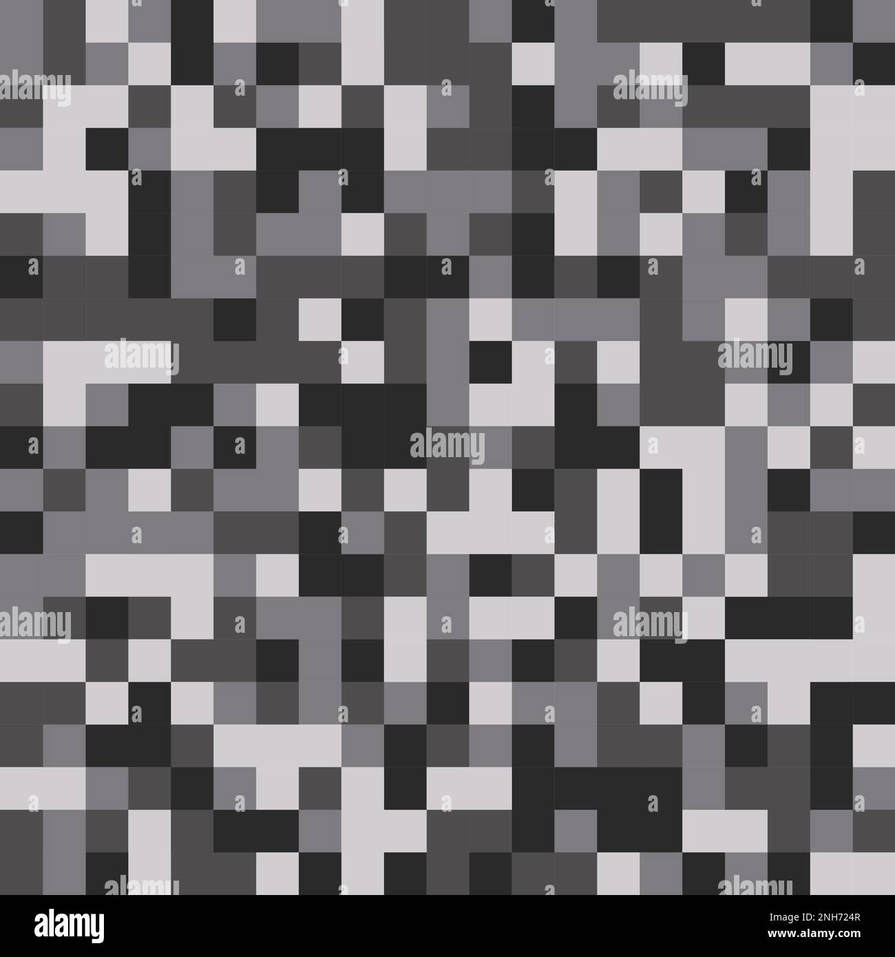 Digital camouflage in dark and light shades. Seamless vector pattern ...