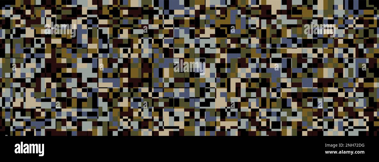 Abstract pixel pattern. Vector illustration for posters, fabric posters ...