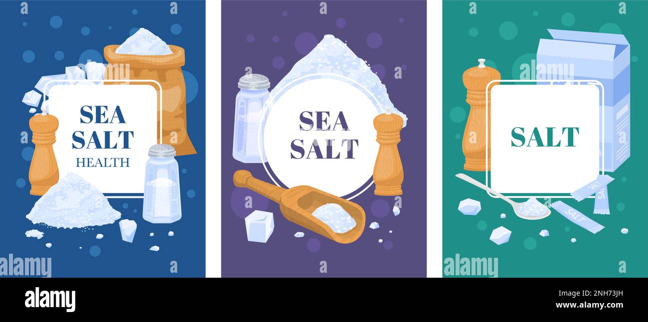Salt packages Stock Vector Images - Alamy