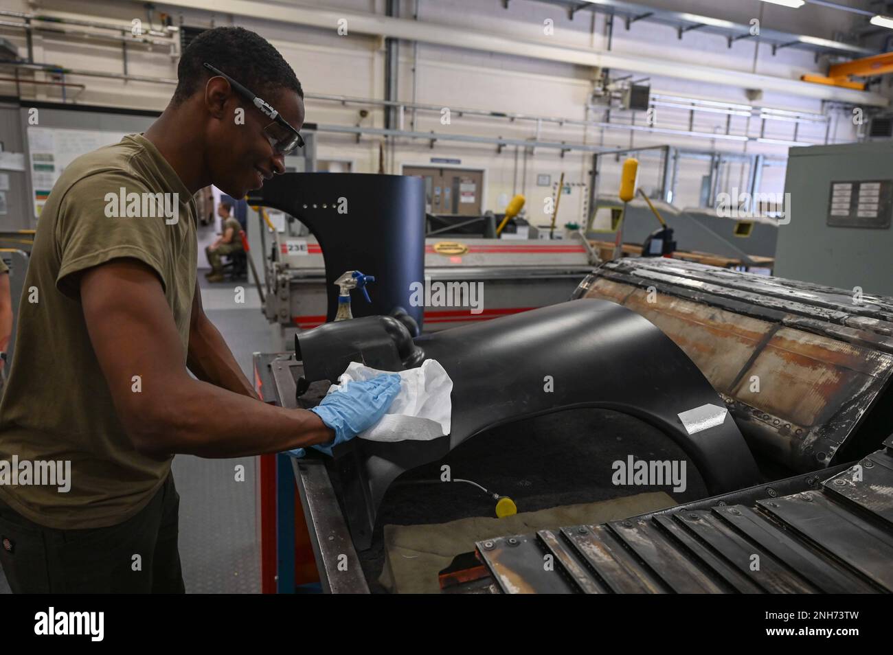 U.S. Air Force Airman 1st Class Carl Jones, 100th Maintenance Squadron ...