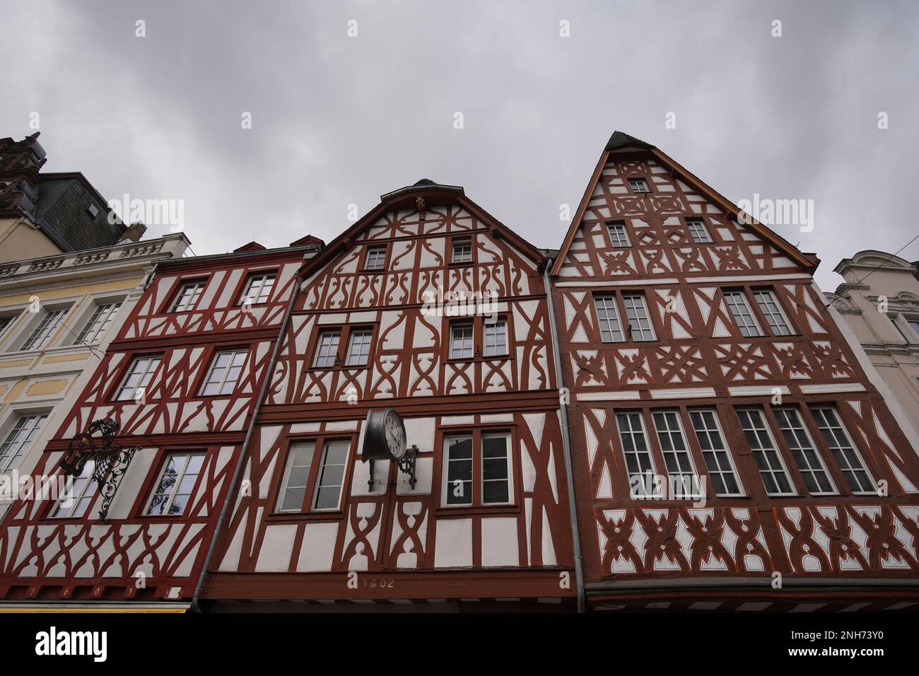 Scenes from the city of Trier, Germany on Feb 19, 2023. Trier is a ...
