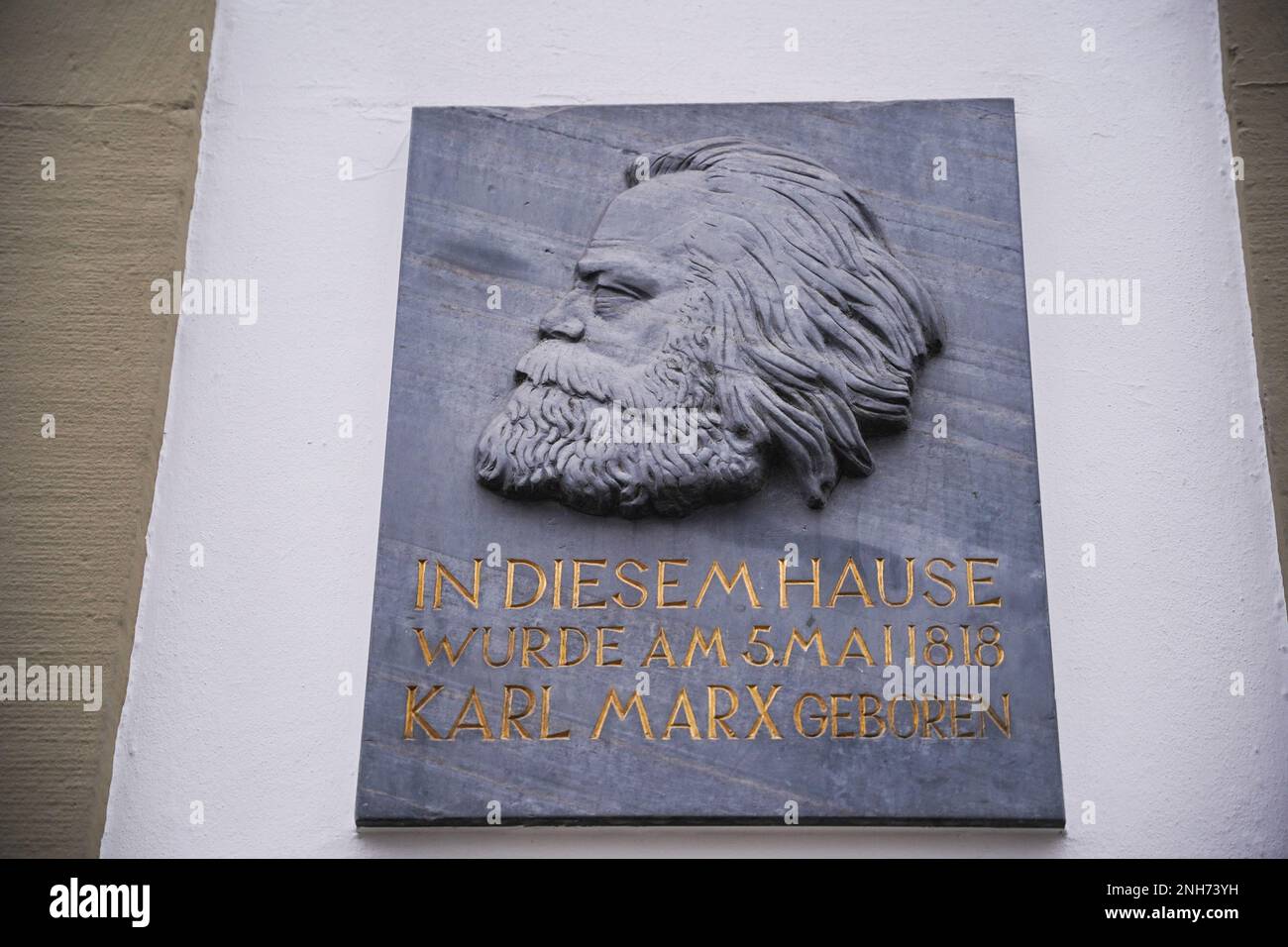 Scenes from the city of Trier, Germany on Feb 19, 2023. Trier is a ...