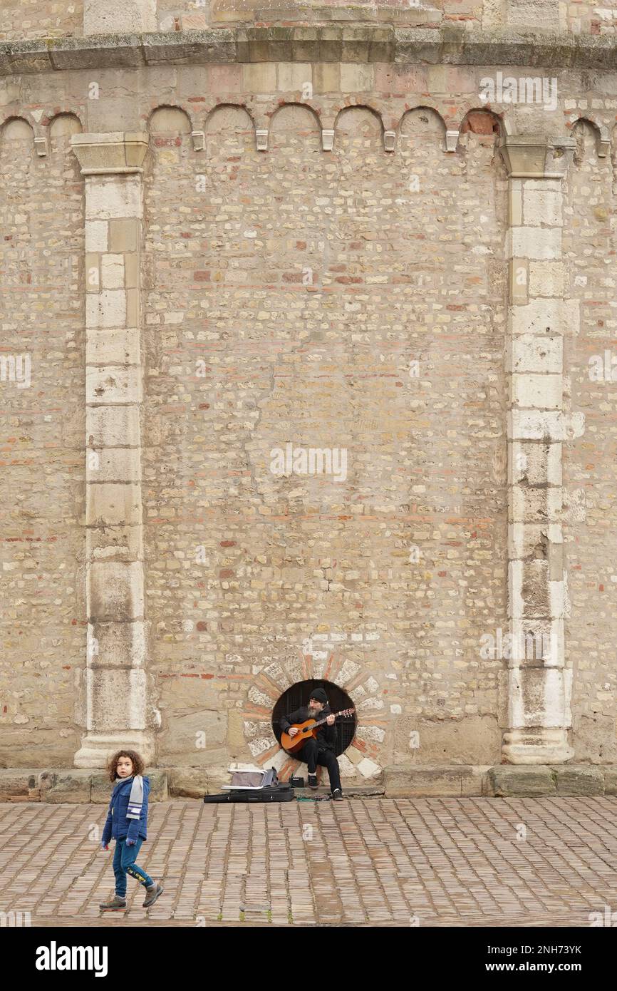 Scenes from the city of Trier, Germany on Feb 19, 2023. Trier is a ...