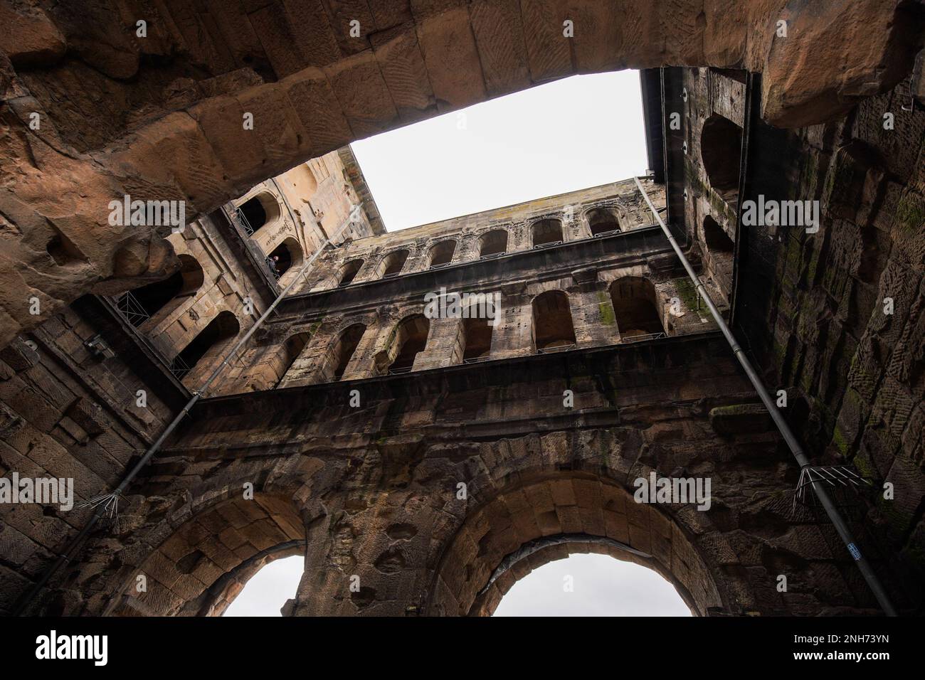 Scenes from the city of Trier, Germany on Feb 19, 2023. Trier is a ...