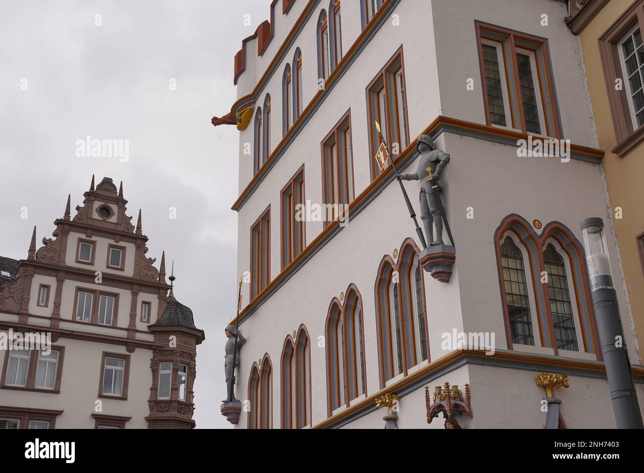 Scenes from the city of Trier, Germany on Feb 19, 2023. Trier is a ...