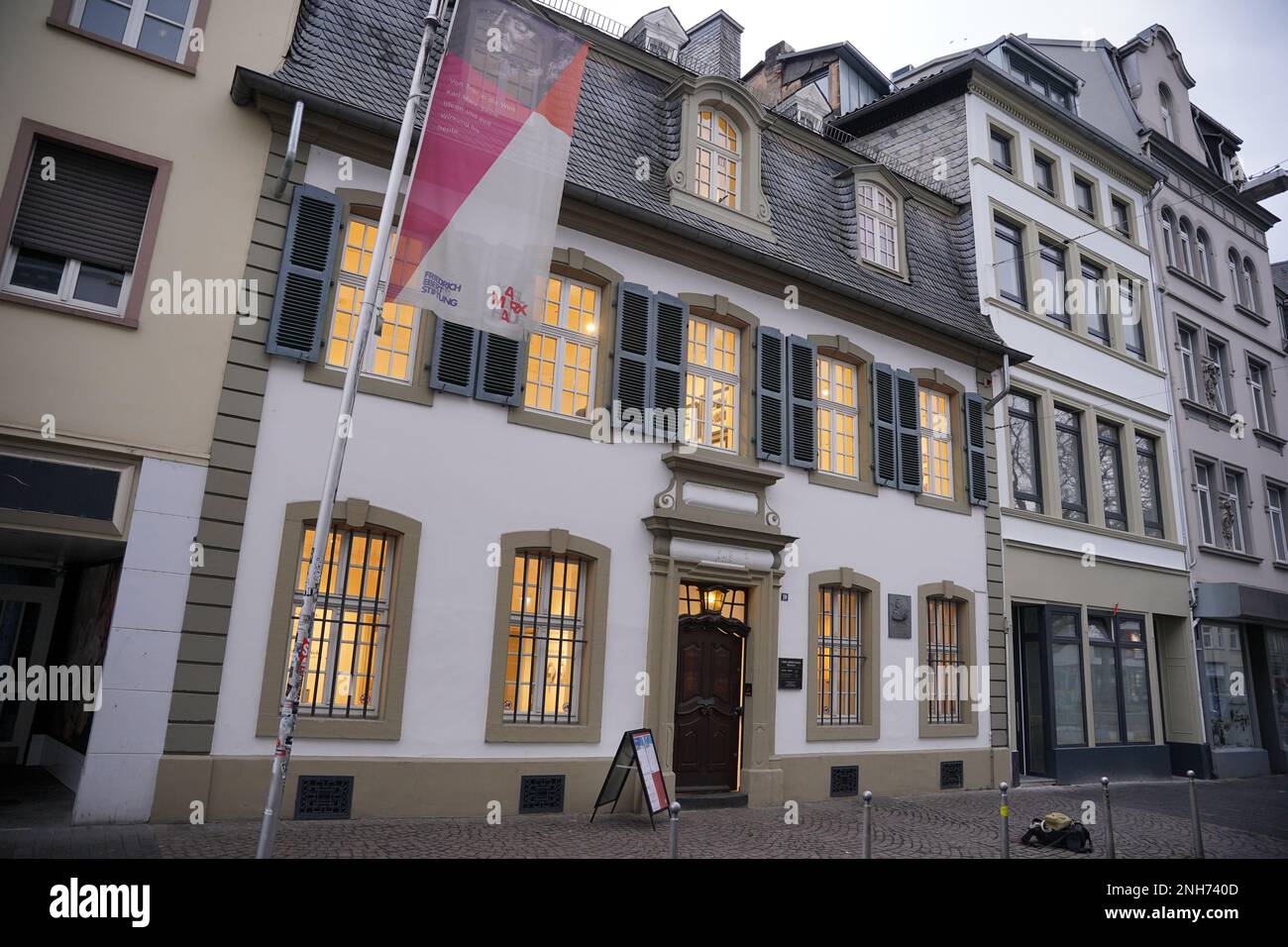 Scenes from the city of Trier, Germany on Feb 19, 2023. Trier is a ...