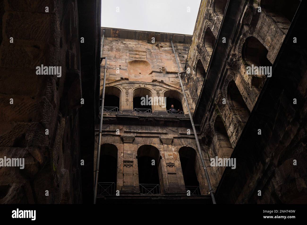Scenes from the city of Trier, Germany on Feb 19, 2023. Trier is a ...