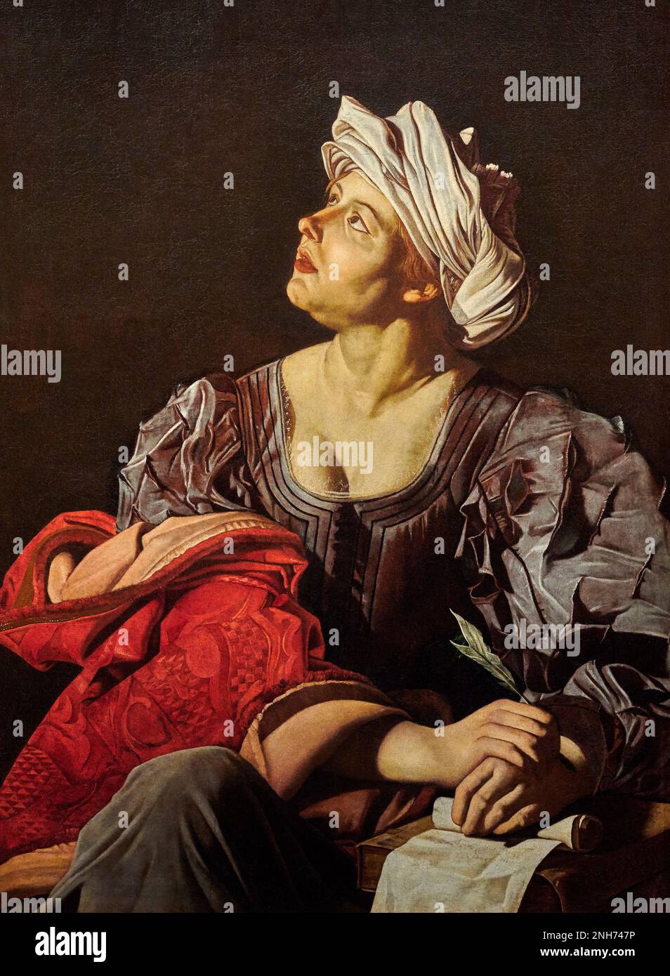 Sibilla Eritrea - olio su tela - Francesco Boneri detto Cecco del ...