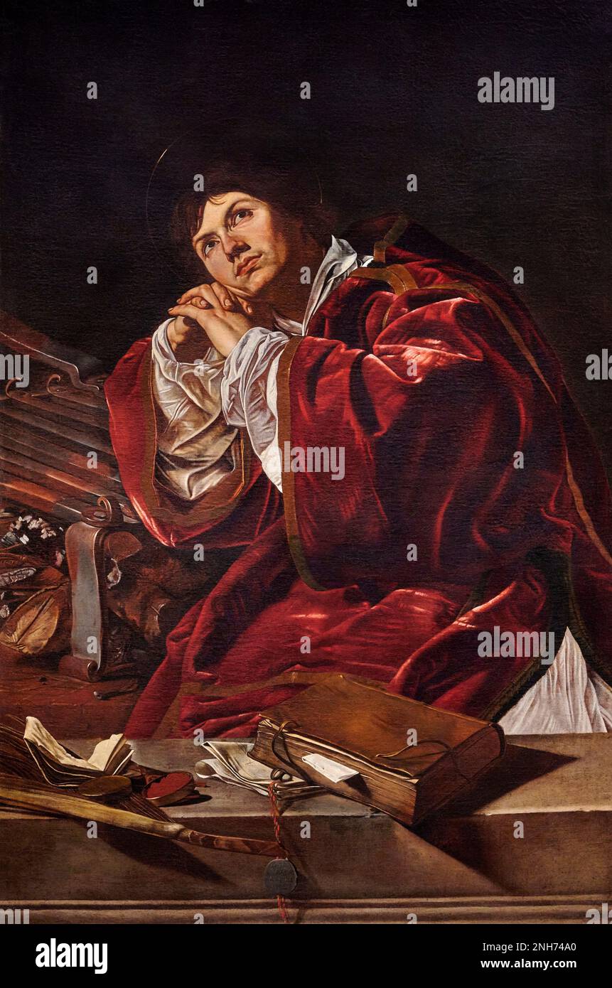 S. Lorenzo - olio su tela - Francesco Boneri detto Cecco del Caravaggio ...