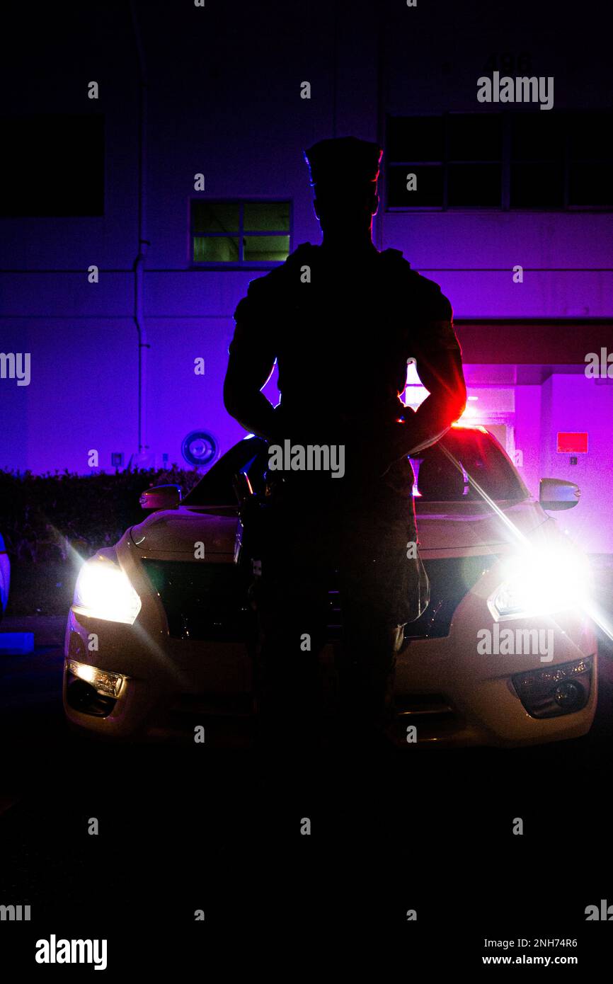 U.S. Marine Corps Cpl. Jason Joseph, a military police officer with ...