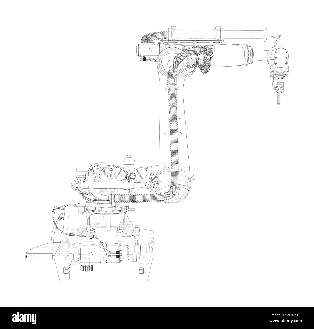 Industrial robot manipulator Stock Photo - Alamy