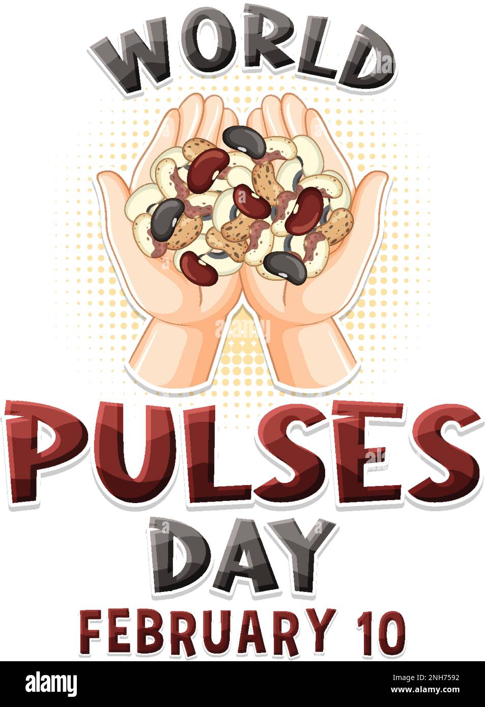 World Pulses Day Banner Design illustration Stock Vector Image & Art ...
