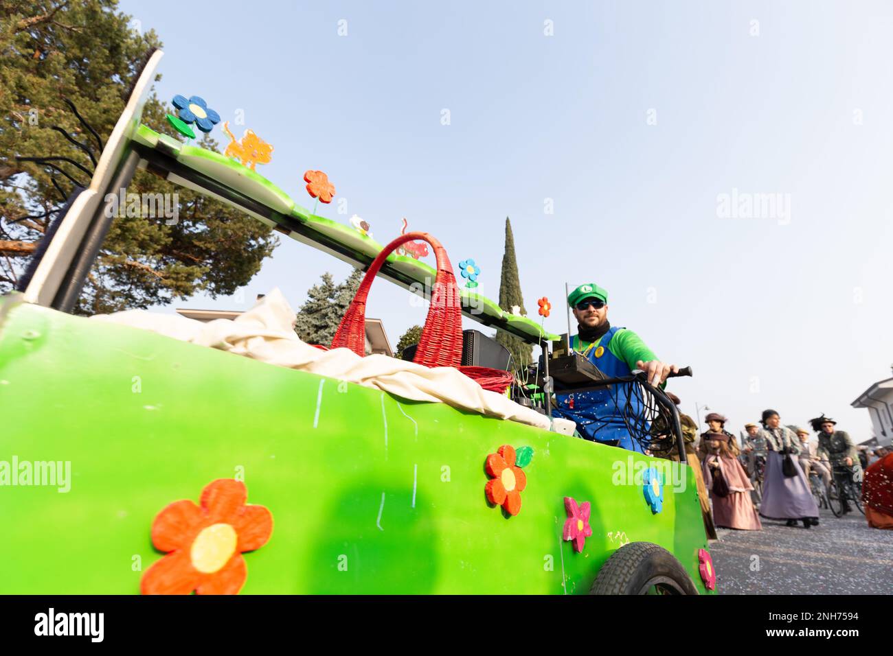 A Colorful Showcase: Capturing the Carnival Parade and Its Costumed ...