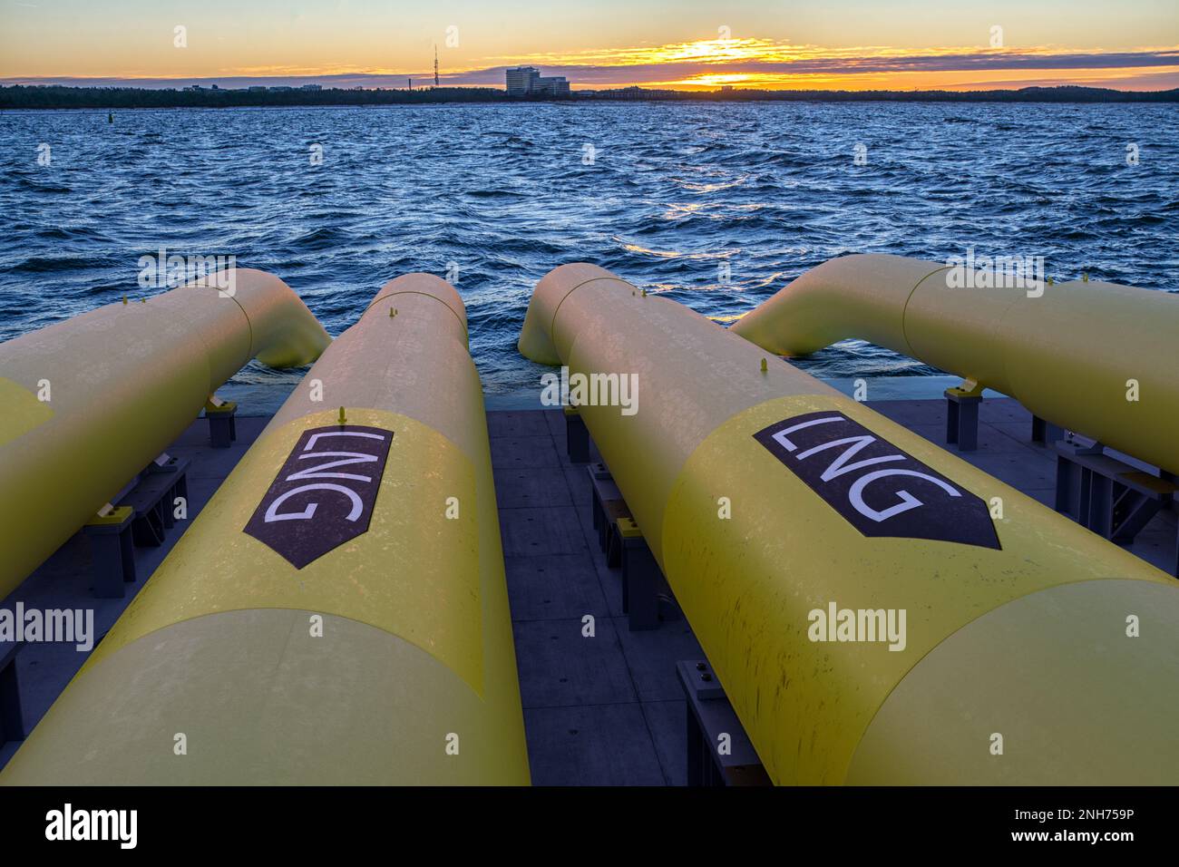 Offshore gas pipeline Stock Photo - Alamy
