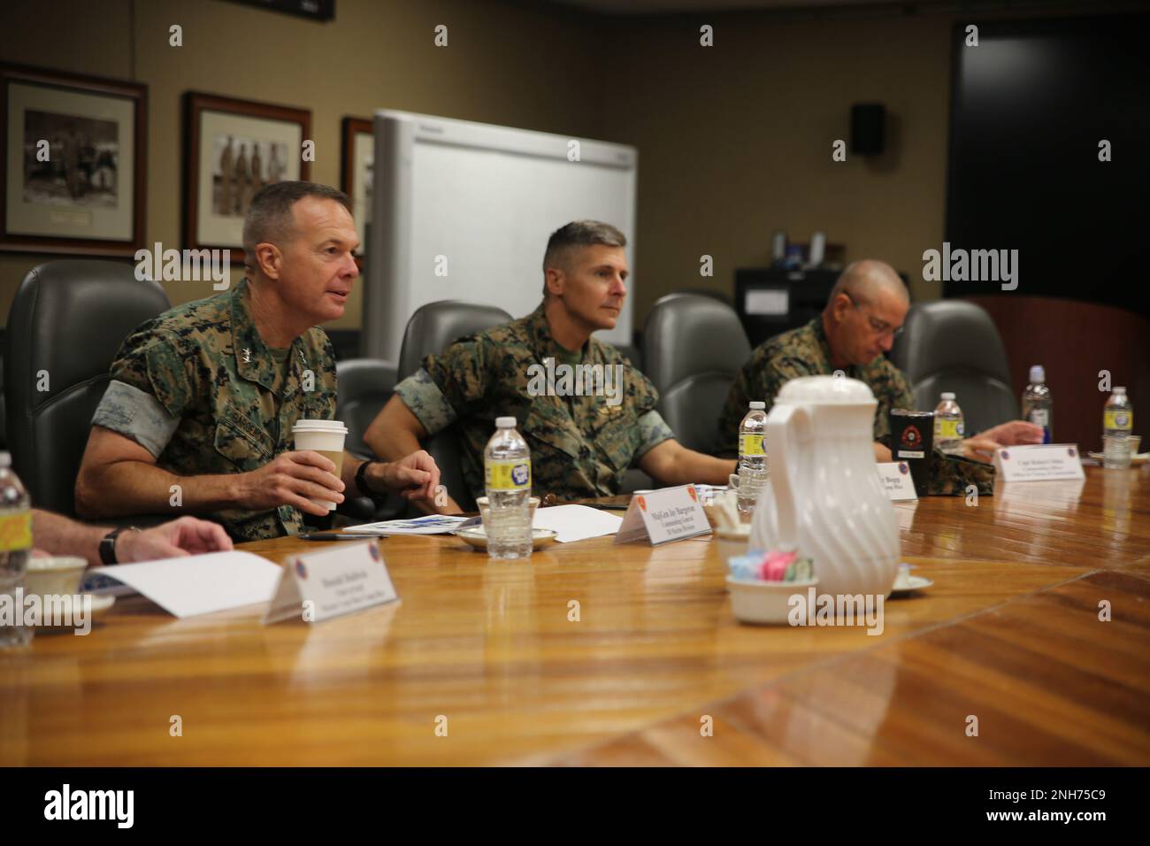 U.S. Marine Corps Maj. Gen. Jay M. Bargeron, commanding general for 3rd ...