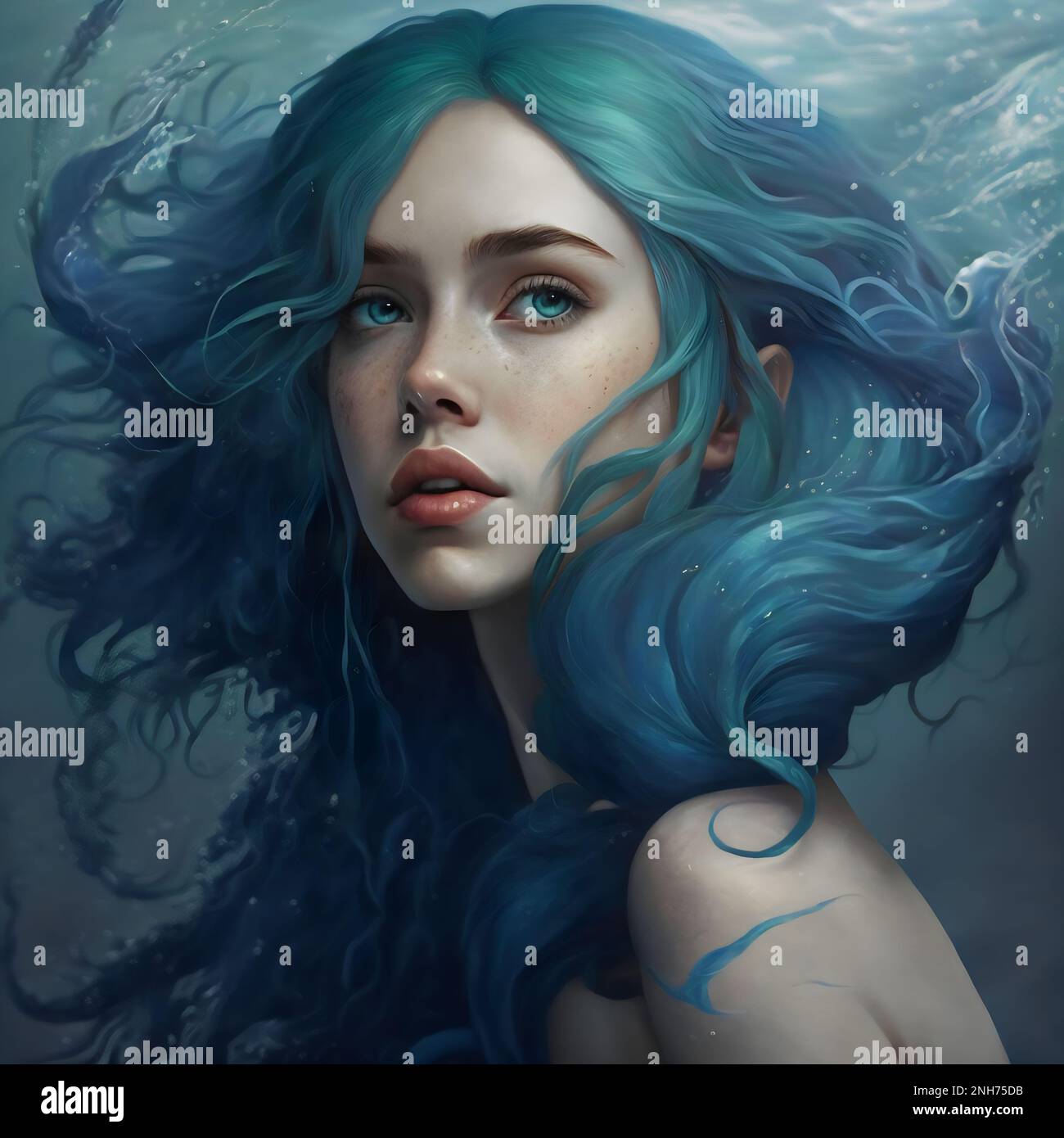 Merfolk hi-res stock photography and images - Alamy