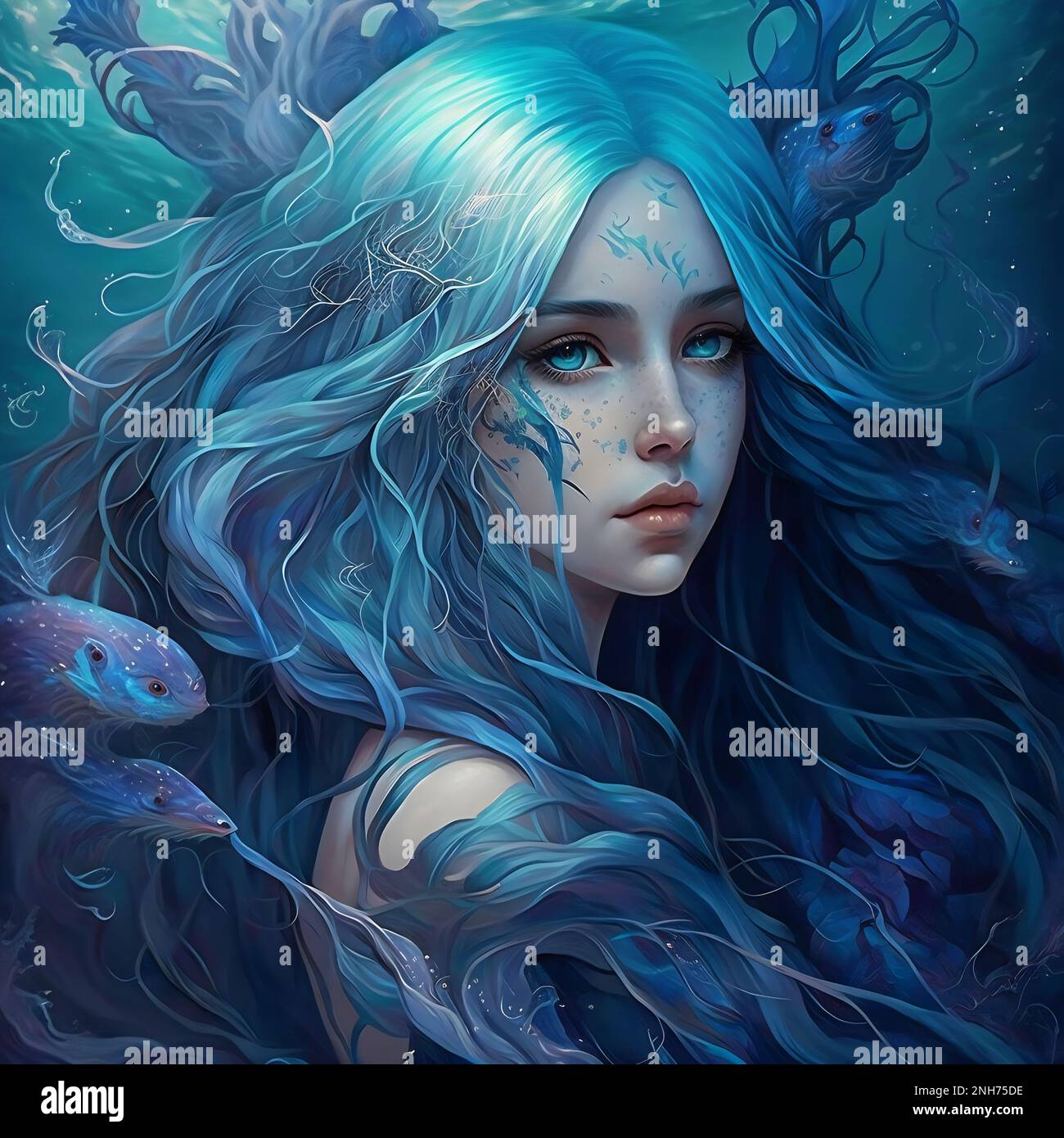 Merfolk hi-res stock photography and images - Alamy