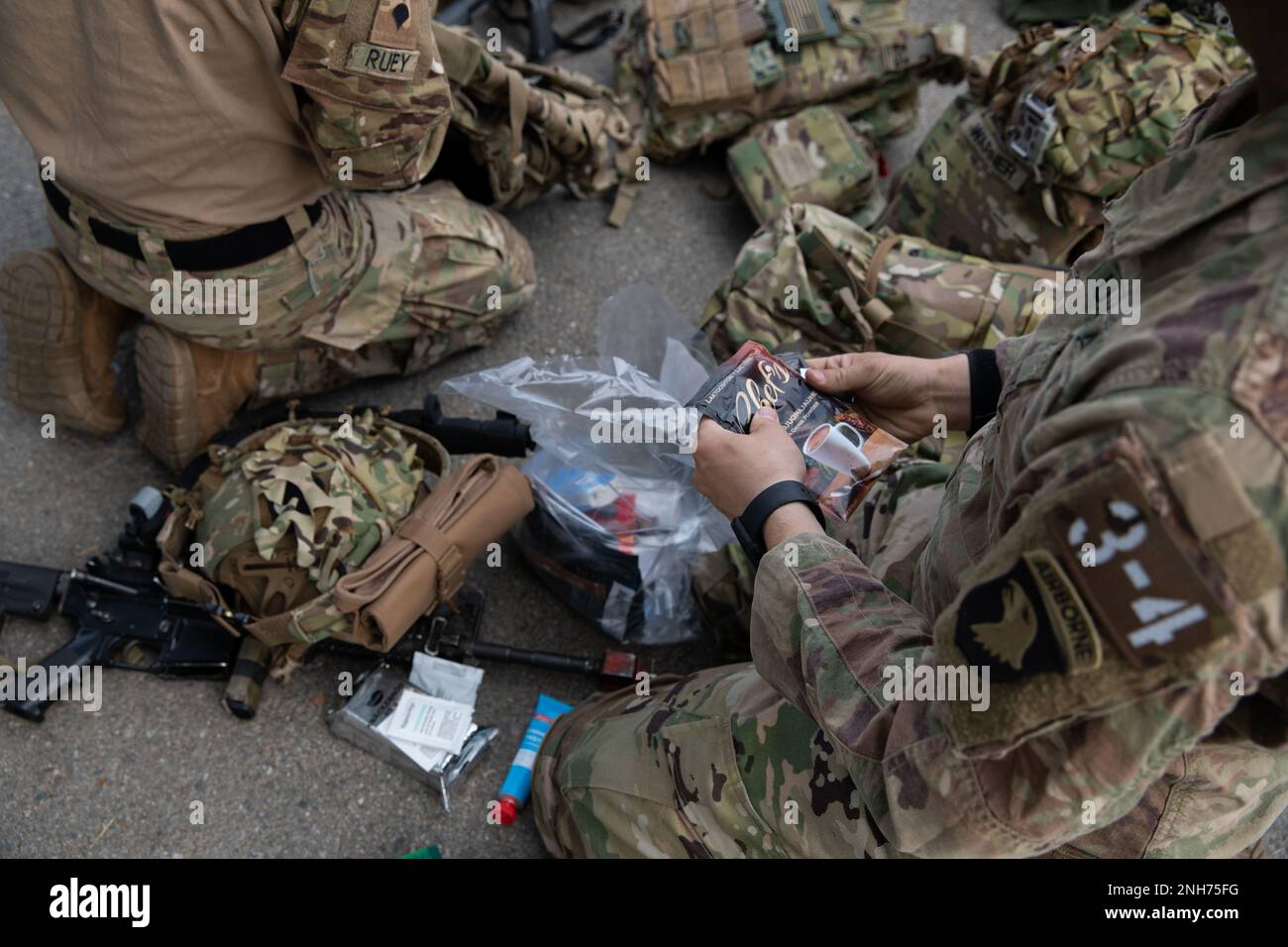 A U.S. Soldier, assigned to “Viper” Company, 1st Battalion, 26th Infantry Regiment, 2nd Brigade ...